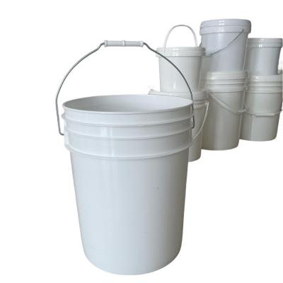 China Personalizar Polipropileno 20L 25L Container de balde de plástico redondo para picles e durável à venda