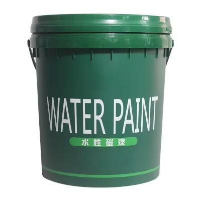 China 15L 20L 25L HDPE Cor de solo e tinta branca Balde de plástico com acessórios à venda