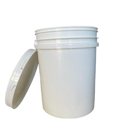 China Zadencontainer 5 gallon emmer met accessoires deksel handvat en transparante ontwerp Te koop