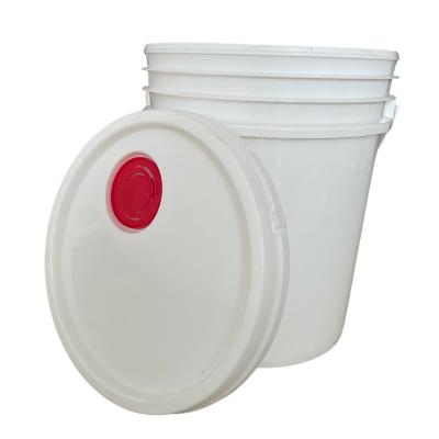 China Personalize o seu armazenamento de alimentos para animais de estimação com um balde de plástico de 5 litros e uma tampa de 18 litros à venda