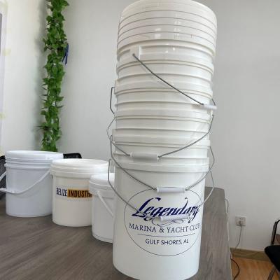 Cina 5 Gal secchio rotondo secchio di plastica in vendita