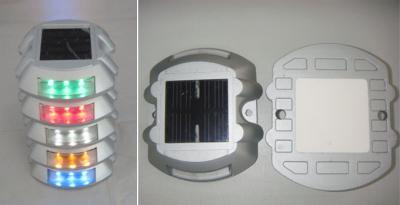 China Solar Led Aluminum Shell Three Lights Road Stud for sale