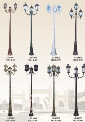 China 2017 European style lighting pole/light poles outdoors/lamps pole professional exporter for sale
