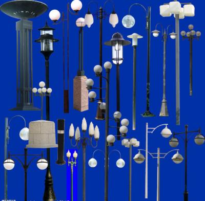 China professional exporter European style lighting pole/light poles outdoors/lamps pole for sale