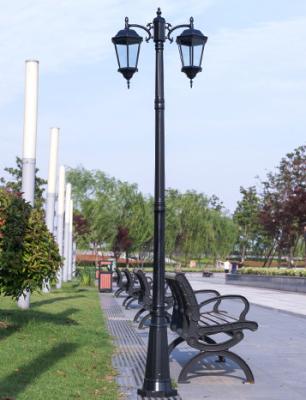 China professional lighting exporter European style lighting pole/light poles outdoors for sale
