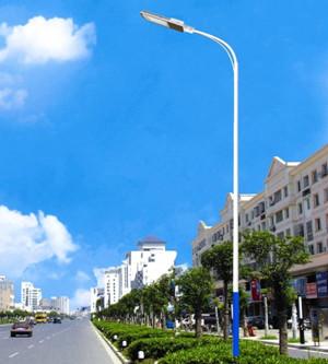 China 6m 8m 9m 10m 12m lamp pole, galvanized street lighting poles for sale