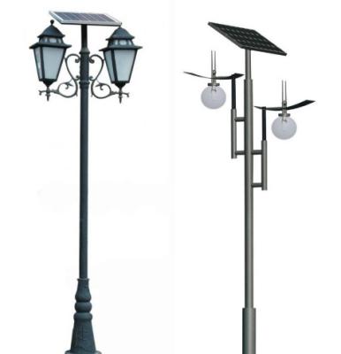 China LED light  lamp pole, galvanized street lighting poles for sale