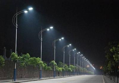 China Hot sale Double arms decorative street lighting pole light single arms for sale