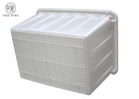 China Growing Tote Plastic Bin Boxes , W160 Garden  Rectangular Plastic Storage Containers for sale