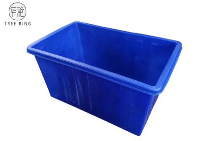 Cina 100 recipienti di plastica mobili della lavanderia di gallone con quattro ruote K400 Roto hanno modellato con la capacità 400kg in vendita