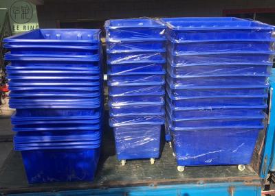 China Rotomolded Poly Box Truck , Elevated Raised Growing Laundry Cart Plastic For Planter for sale