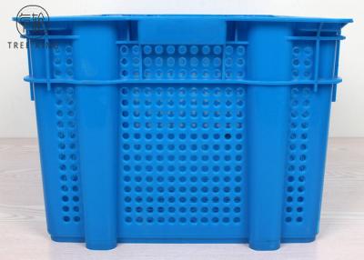 Cina Euro casse di plastica igieniche perforate colorate dell'imballaggio 630 * 420 * 315 millimetri di HDPE in vendita