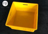 China Solid Compact Cube Euro Stacking Containers 50ltr Polypropylene Material for sale