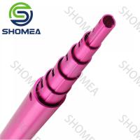 China Custom Aluminum Retractable Support Column 13-28mm OD 50-5500mm Length for sale