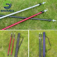 China Custom RV Awning Retractable Support Rod Aluminum 13-28mm OD for sale