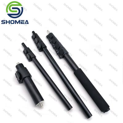 China Custom Painted Different Color Anodized Aluminum Tube Adjustable Square Oval Aluminum Telescopic Pole with Twist Lock for sale