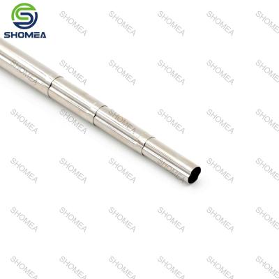 China Custom stainless steel Telescopic pole with thread line for sale
