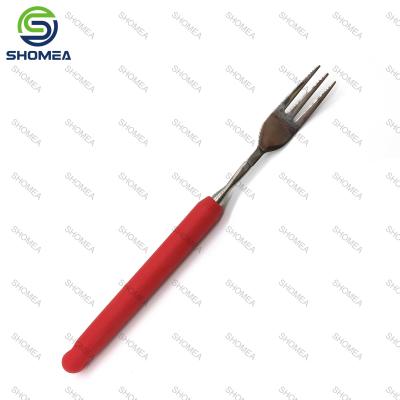 China Custom BBQ Stainless steel retractable grill fork for sale