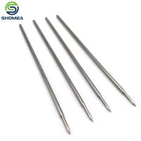 China Customized Stainless Steel Solid Pencil Point Needle M4 Male Thread OD 0.25-15mm for sale
