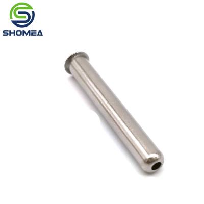 China Customized Thin wall 304/ 316  Stainless Steel flare end tube with slot for sale