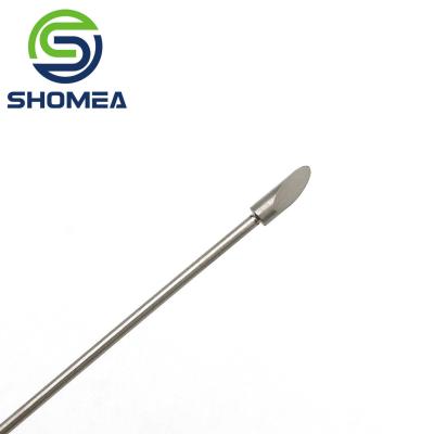 China Customized welded solid single bevel end needle use for Medical laboratory equipment for sale