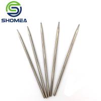 China Customized High Hardness Solid Stainless Steel Textile Needle 0.25-15mm OD Pencil Tip Sharp for sale