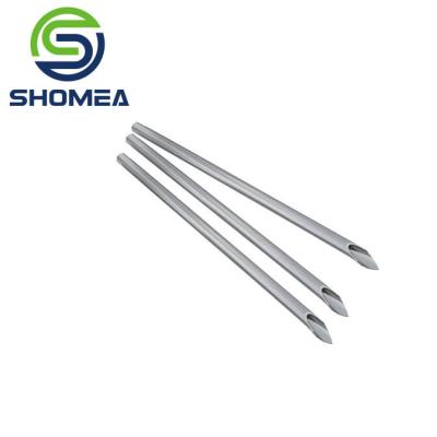 China Customized  304/ 316 high polishing Stainless Steel Hollow injection needle with three bevel end for sale