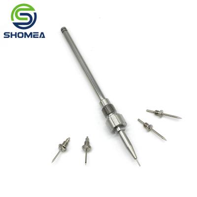 China Customized high precission 0.6-1.2mm Hair Implant Needle with male thread for sale