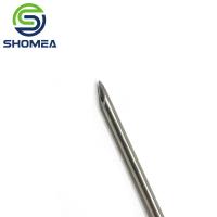 China Shomea Customized Thick Wall Stainless Steel Bent Sharp Needle OD 0.25-15mm for sale
