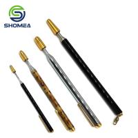 China SHOMEA Customized Brass Nickel Plated Retractable Pen Telescopic Pointer 13-28mm OD for sale