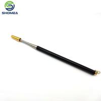 China SHOMEA Customized Brass Nickel Plated Retractable Pen Telescopic Pointer 13-28mm OD for sale