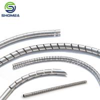 China SHOMEA Customized Small Diameter Thin Wall Flexible Stainless Steel Endoscope Hypotube 0.25-15mm OD 0.05-3mm Wall for sale
