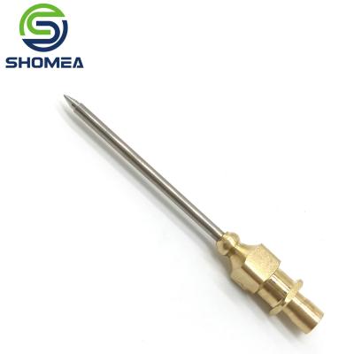 China Shomea Customized 304/316  stainless steel trocar needle with metal base for sale