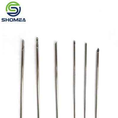 China Shomea Customized Small Daimeter 110-160mm Stainless Steel Veress Needle for sale
