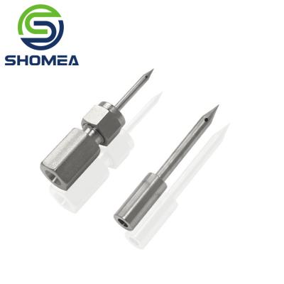 China SHOMEA Custom 304/316 Stainless Steel Micro Valve Drywall Needle With Pencil Point Tip for sale