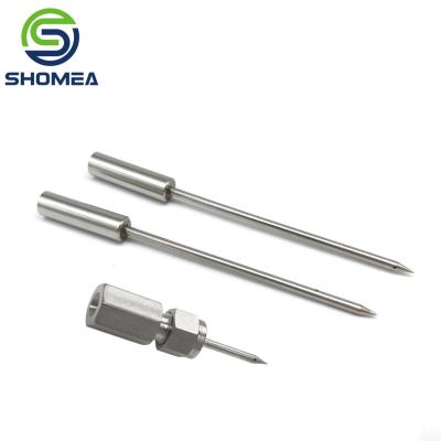 China SHOMEA Custom Electrolytic Polishing  Stainless Steel Conical Tip Needle With Side Hole for sale