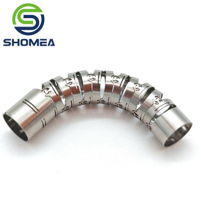 China SHOMEA Customized  Thin Wall Flexible 304/ 316  Stainless Steel Endoscopic spiral tube for sale