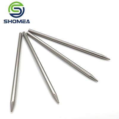 China SHOMEA Customized 304/ 316L  Thin wall Stainless Steel Needle Probe with pencil point tip for sale