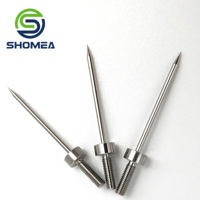 China SHOMEA Customized Solid Medical Stainless Steel Conical needle with male thread base for sale