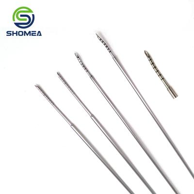 China SHOMEA Custom 18G Stainless Steel back cut tip Meniscus sucture  needle with laser marking for sale