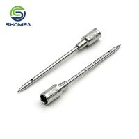 China Customized Side Hole Sharp Tip Needle with Knurled Luer Lock Hub for sale