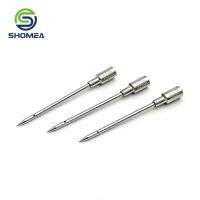 China Customized Side Hole Sharp Tip Needle with Knurled Luer Lock Hub for sale