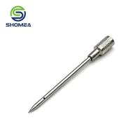 China Customized Side Hole Sharp Tip Needle with Knurled Luer Lock Hub for sale
