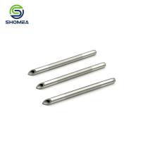 China Customized Sand Blasted Lancet Tip Needle with Matte Middle Section and Sharp Tip for sale