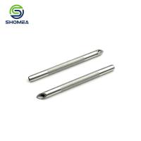 China Customized Sand Blasted Lancet Tip Needle with Matte Middle Section and Sharp Tip for sale