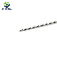 China Customized Pencil Point Needle with Side Hole and Sandblasted Tail Section for sale