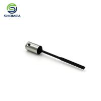China Customized IVD Flat Coated Sampling Probe with Precision Ground Flat Tip for sale