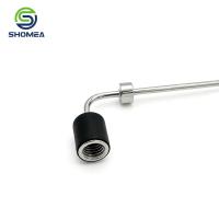 China Customized IVD Bent Sampling Probe With Black Grip Sleeve for sale