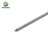 China Customized Straight IVD Sampling Probe Component with Cylindrical Connection End (Made to Customer Drawing) for sale