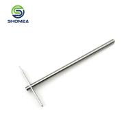 China Customized Polished Probe Fitting With Double Hole Flange for sale